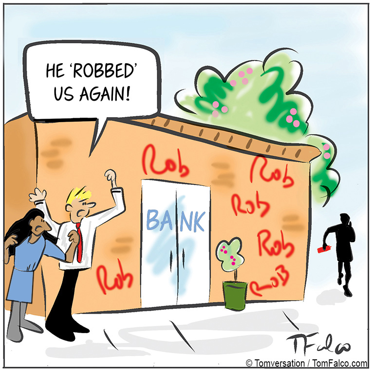 Rob strikes again – Tomversation