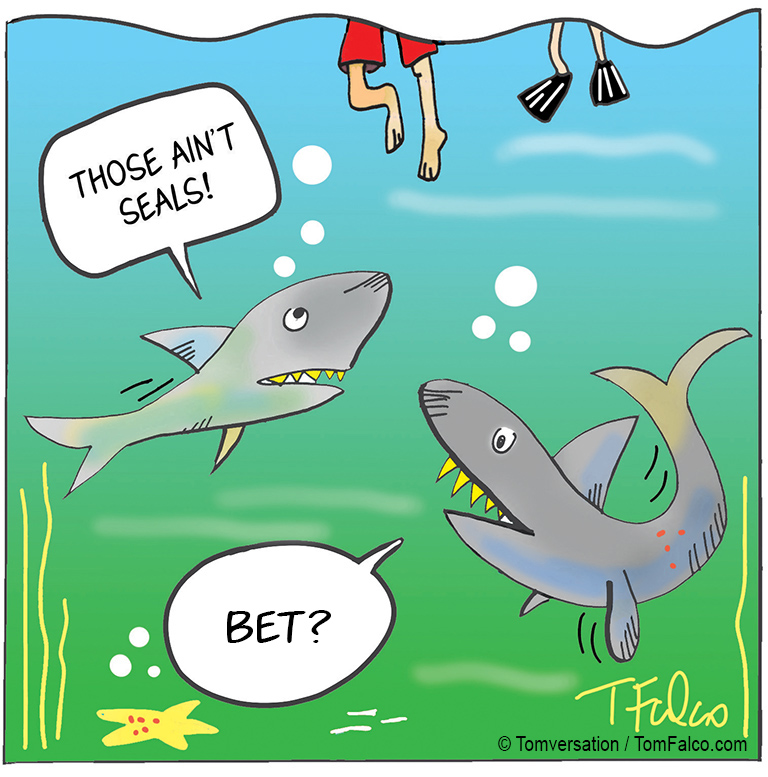 Shark week – Tomversation
