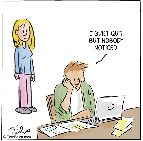 Quiet quitting – Tomversation