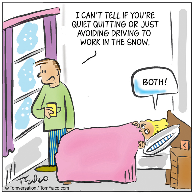 Snow quitting – Tomversation