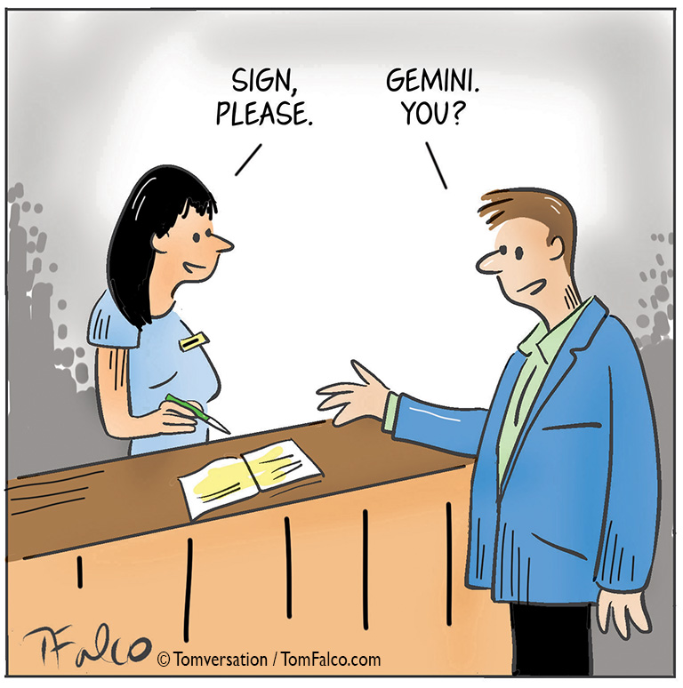 Sign please – Tomversation