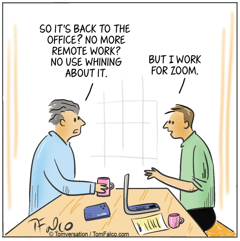 Back to the office – Tomversation