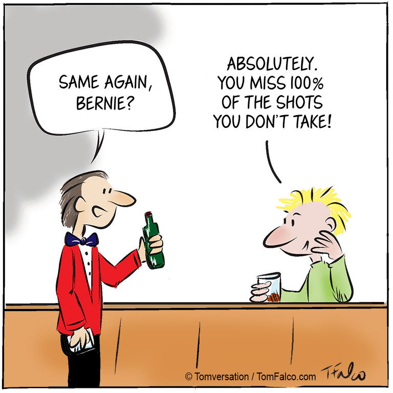 Taking shots – Tomversation