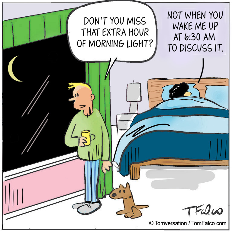 It’s dark out there! – Tomversation
